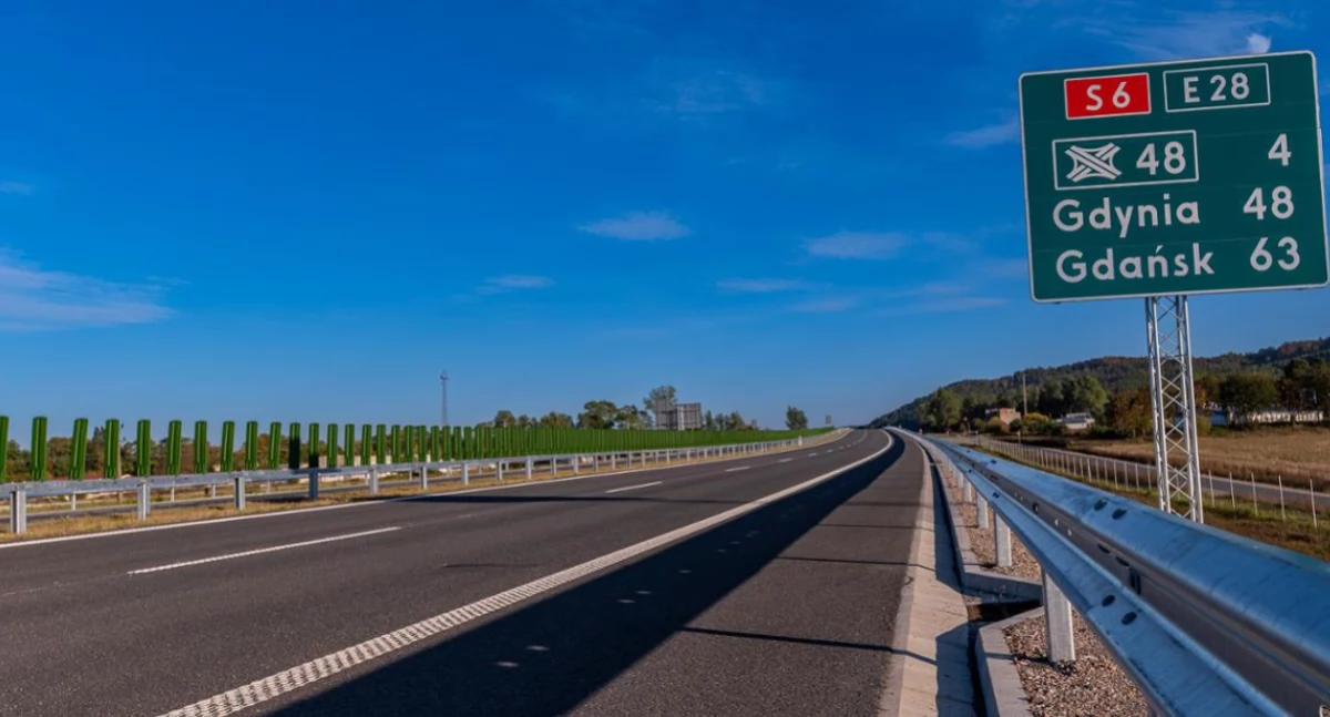 Droga ekspresowa S6 ma nową nazwę. Wkrótce pojawią się dwujęzyczne ...